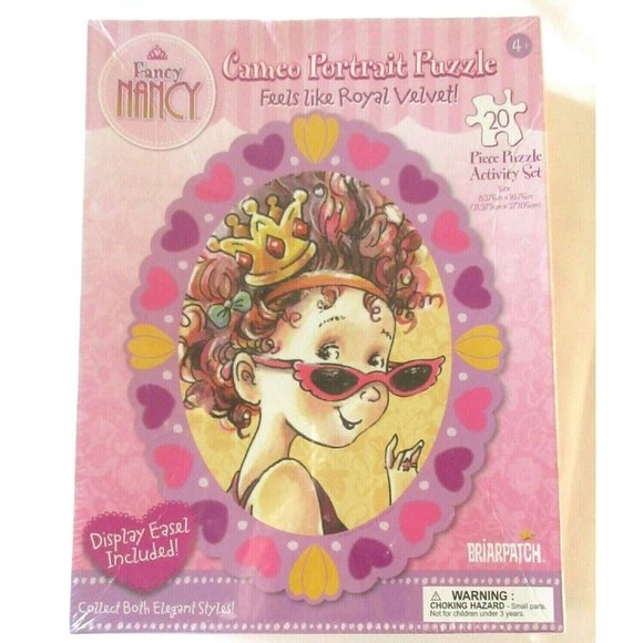 Briarpatch | Toys | Fancy Nancy Cameo Portrait Velvet Puzzle Weasel ...
